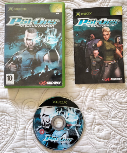 Jeu Xbox - Psi-Ops: The Mindgate Conspiracy - Complet boite + notice | eBay