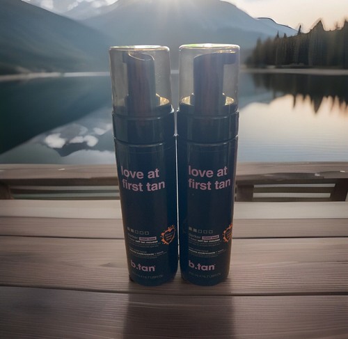 b.tan Love At First Tan (2) Long Lasting 1 Hr Self Tanning Mousse ...