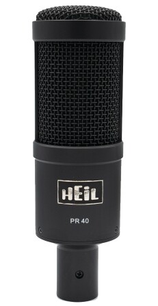Heil PR40 Black Large Diameter Studio Microphone 810100410315| eBay