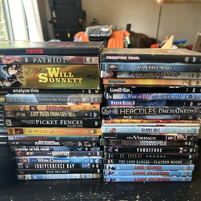 Lot Of 36 Random DVD With Cases No Duplicates | eBay