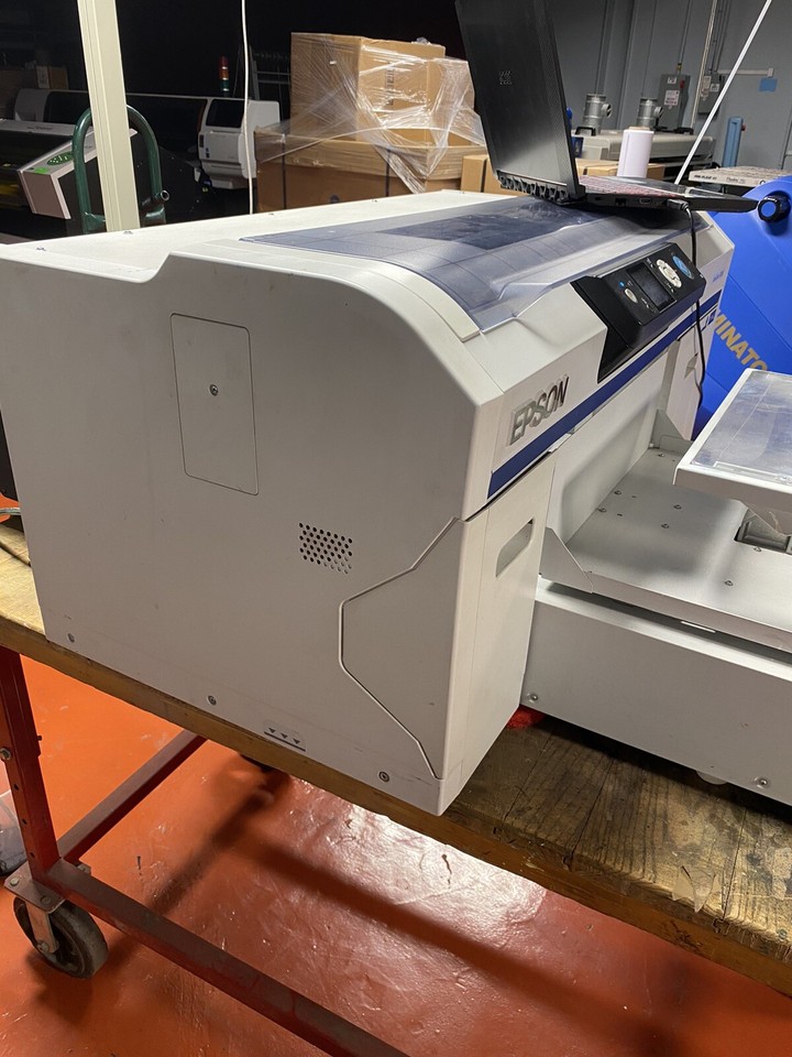 Epson F2000 DTG Printer (USED) F2100 Dtg T Shirt Printer / Direct To ...