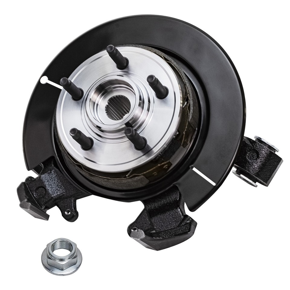 Rear Left Wheel Bearing & Hub w/Steering Knuckle for Ford Explorer ...