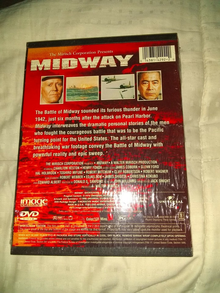 Midway (DVD, 1998) 14381429220| eBay