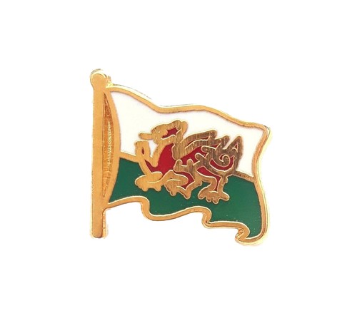 Very Small Wales Welsh Cymru St Davids Day Dragon Enamel Lapel Pin ...