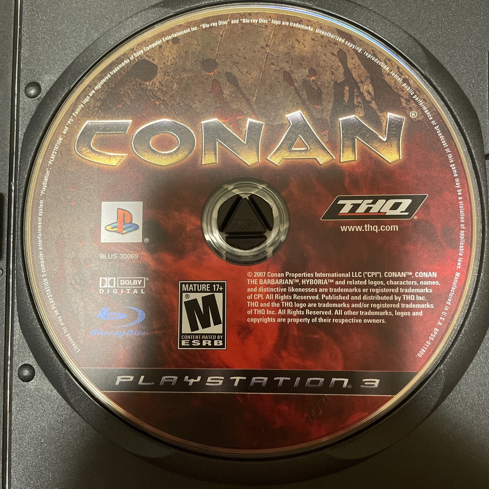 Conan - Sony PlayStation 3, 2007 PS3 Tested Disc Only 752919990223 | eBay