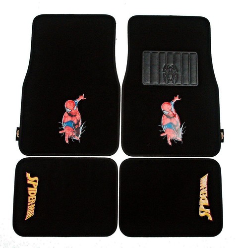 Marvel Avengers 4-Piece Car Mat - Spider-Man | eBay Australia