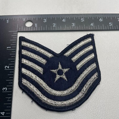 United States Air Force TECHNICAL SERGEANT Single Rank Patch 281F | eBay