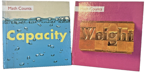 Math Counts By Henry Pluckrose Set Of 2 Hardcover Book (Capacity ...