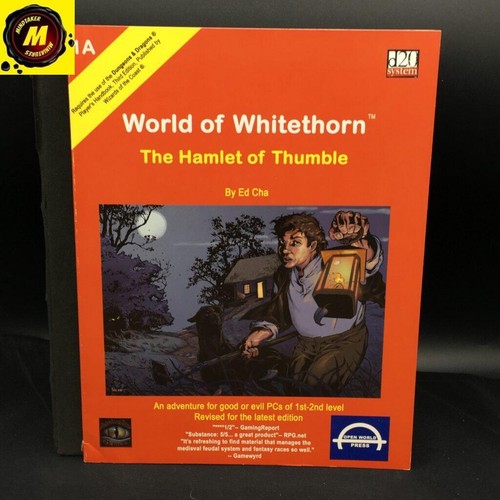The World of Whitethorn: The Hamlet of Thumble (Adventure Module 1A ...