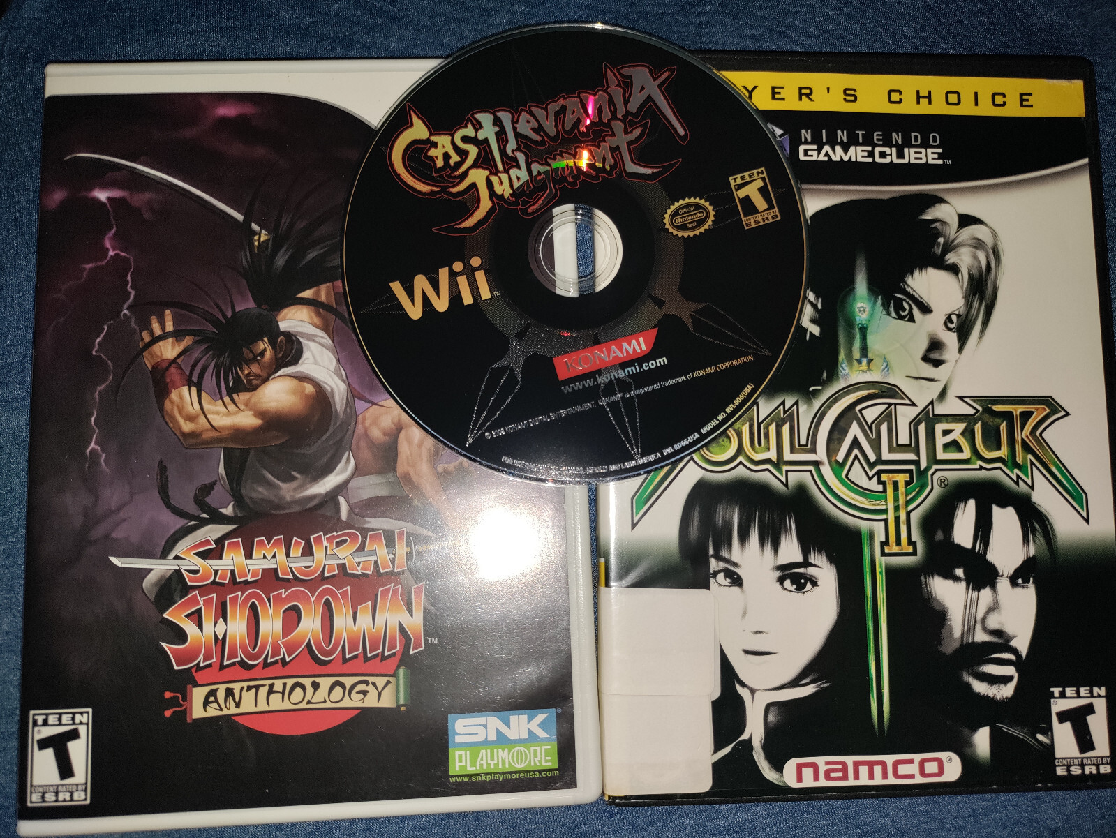 Game Lot of 4: Samurai Shodown Anthology Wii, Plus 3 other Games (SC2 ...