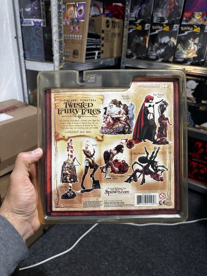 McFarlane Toys Monster's Twisted Fairy Tales - Miss Muffet Action ...