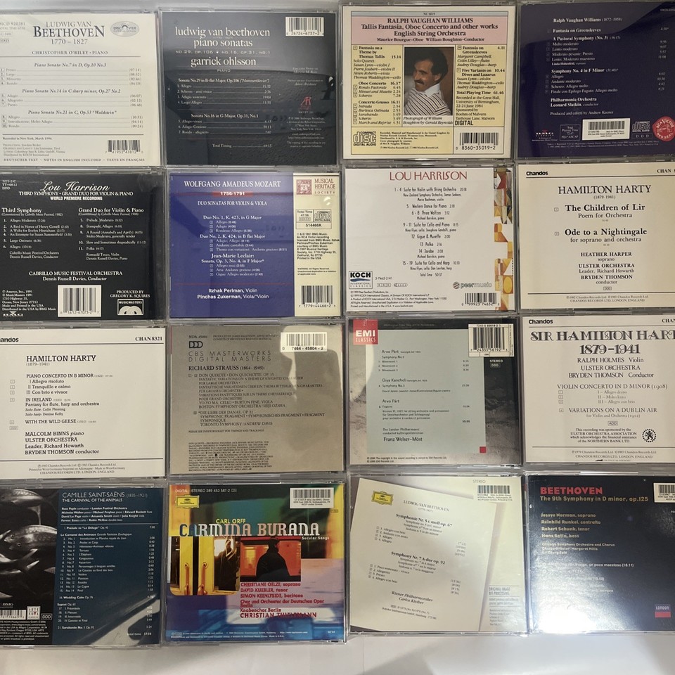 Lot of 43 Classical & Opera Music CDs – Orchestra, Composers Collection ...