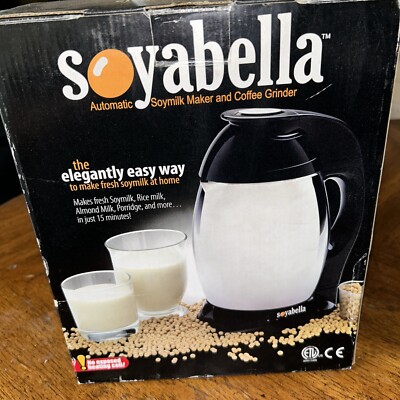 Tribest SB-130 Soyabella Automatic Soy Milk Nut Milk Maker Machine ...