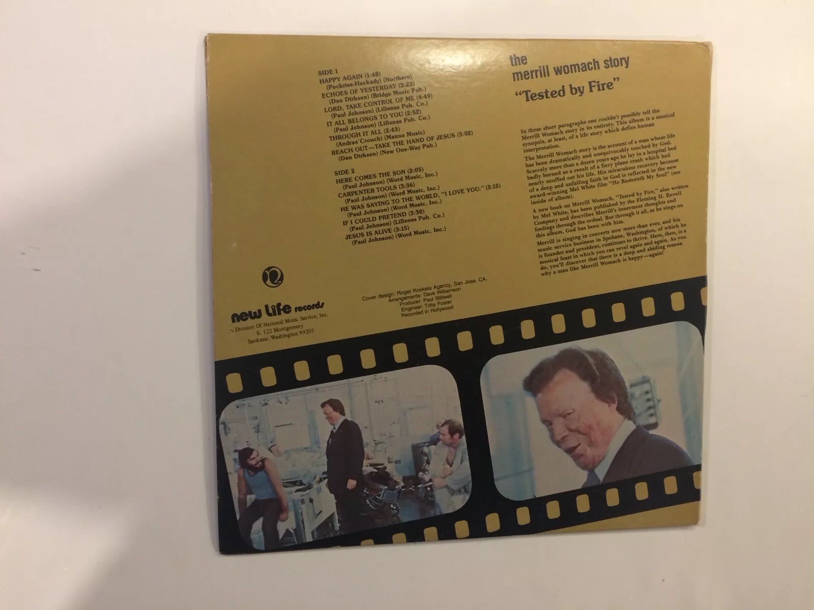 Merrill Womach ‎– Happy Again - New Life Records ‎– NL 74-1-10 vg/vg+ ...