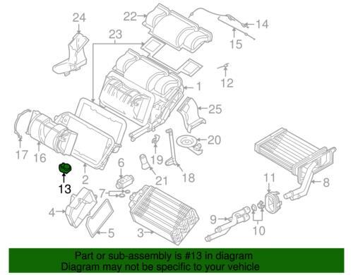 Genuine BMW Actuator f fresh air flap 64-11-6-908-979 | eBay