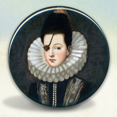 Princess of Eboli Ana de Mendoza Pocket Mirror | eBay