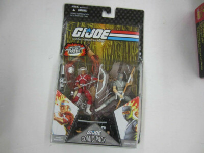 GI Joe HARD MASTER & SNAKE EYES Comic Pack MOC New Larry Hama Comic ...
