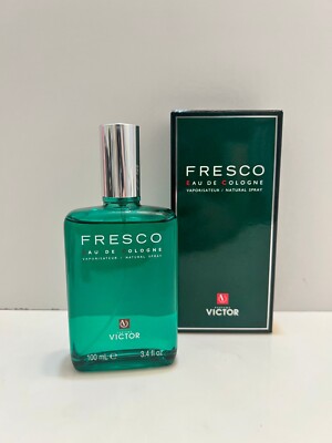 VICTOR FRESCO EAU DE COLOGNE SPRAY MENS 3.4 OZ / 100 ML NEW IN BOX RARE ...