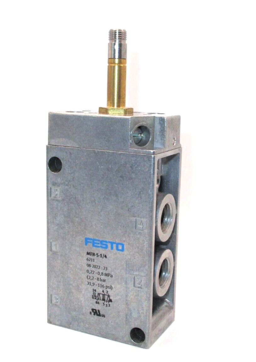 Festo 6211 Mfh-5-1/4 Pneumatic Solenoid Valve 116psi for sale online | eBay