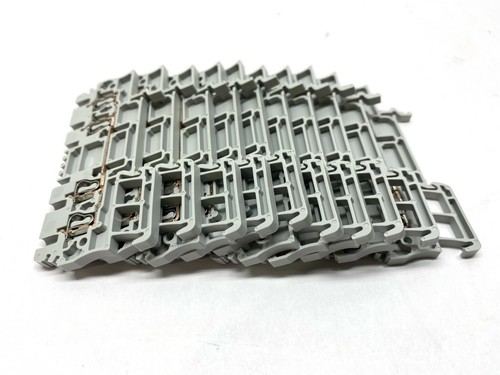 Allen Bradley 1492-L2Q Gray 4 Port Terminal Block 1.5mm 26-16 AWG LOT ...