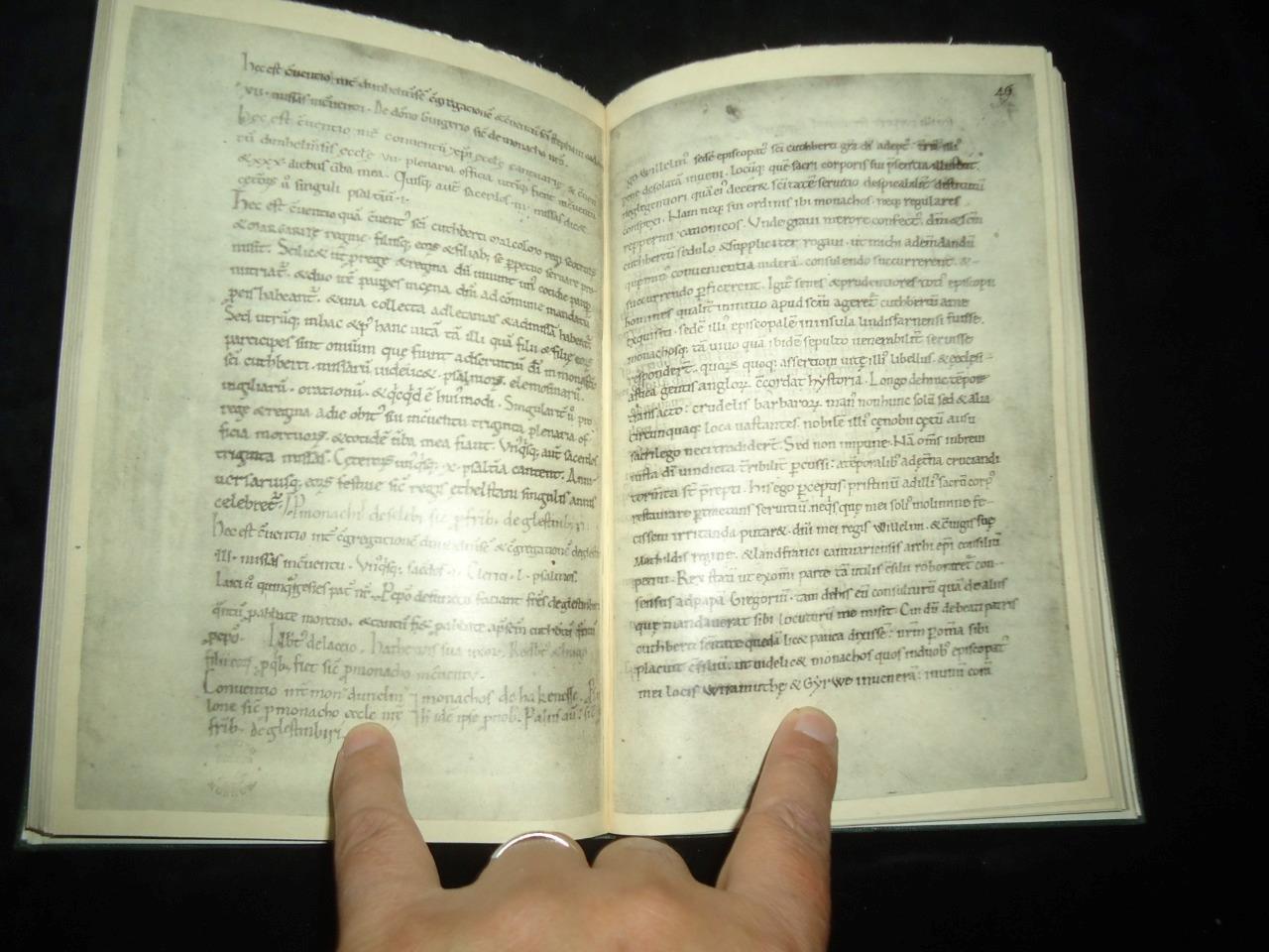 Liber Vitae Ecclesiae Dunelmensis Durham confraternity book medieval ...