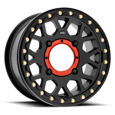 KMC KS235 Grenade Beadlock UTV Aluminum Wheel Rim 14x10 4/137 Offset ...