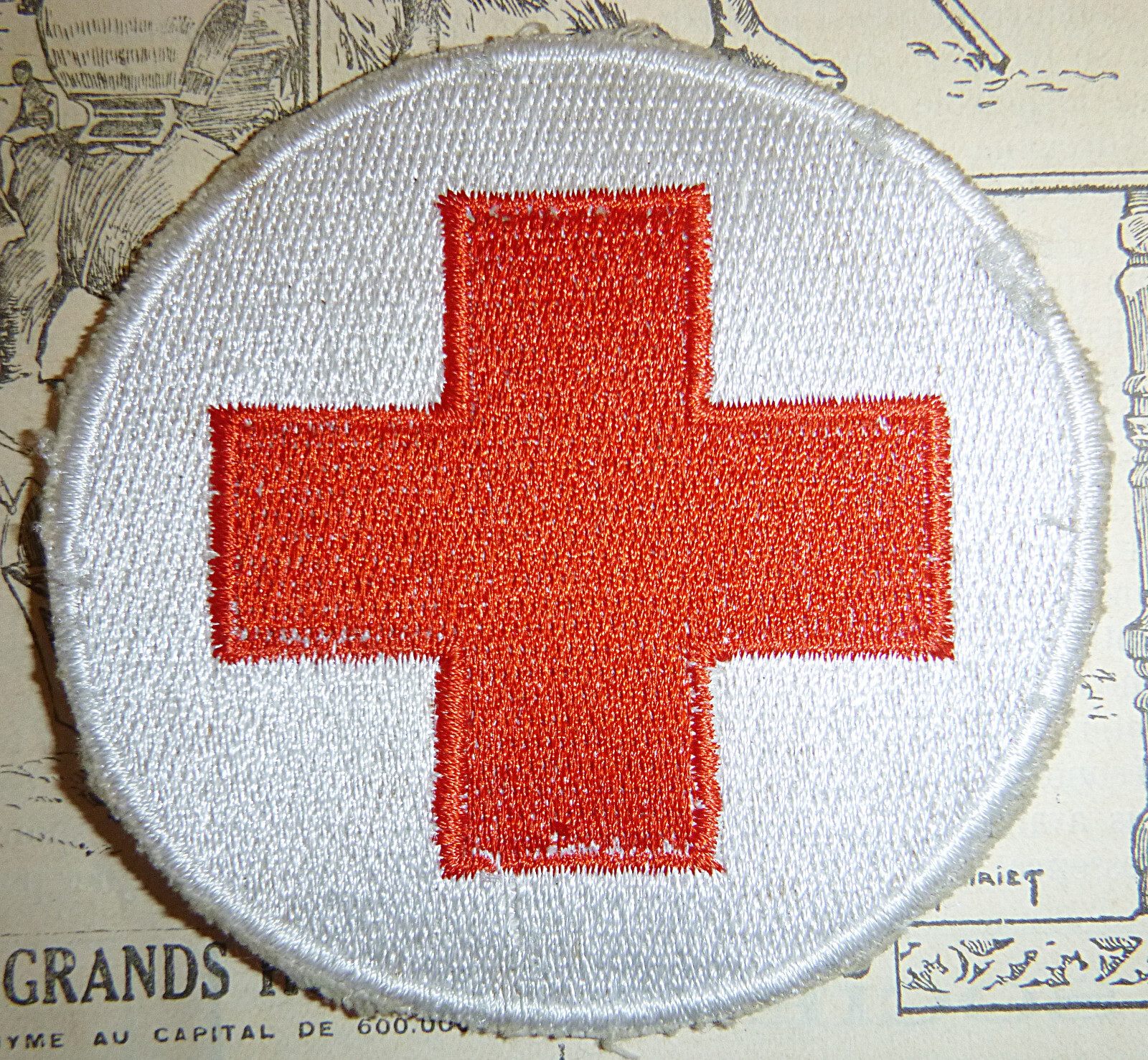 Original Patch - RED CROSS - MEDIC - US ARMY - USAF - ARVN - Vietnam ...