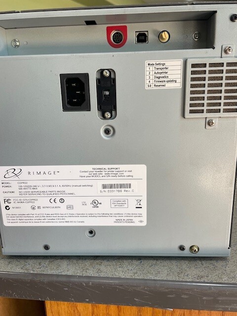 Rimage Everest III CDPR22 Thermal CD Printer | eBay