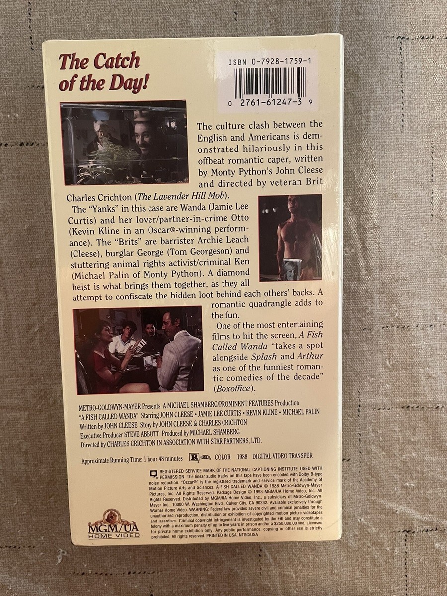 A Fish Called Wanda Vhs
