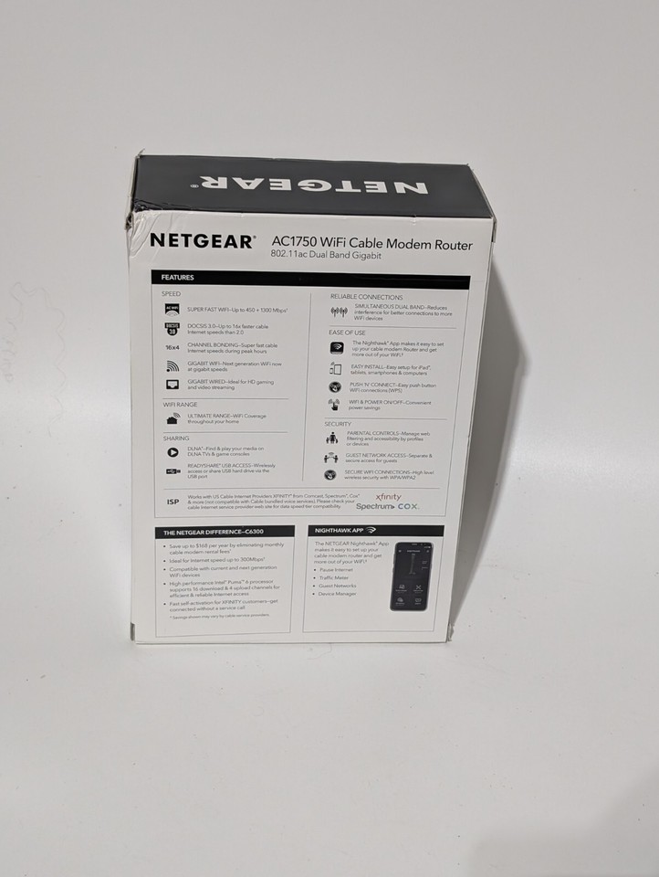 NETGEAR AC1750 680 Mbps 4 Port Gigabit Wireless AC Router | eBay