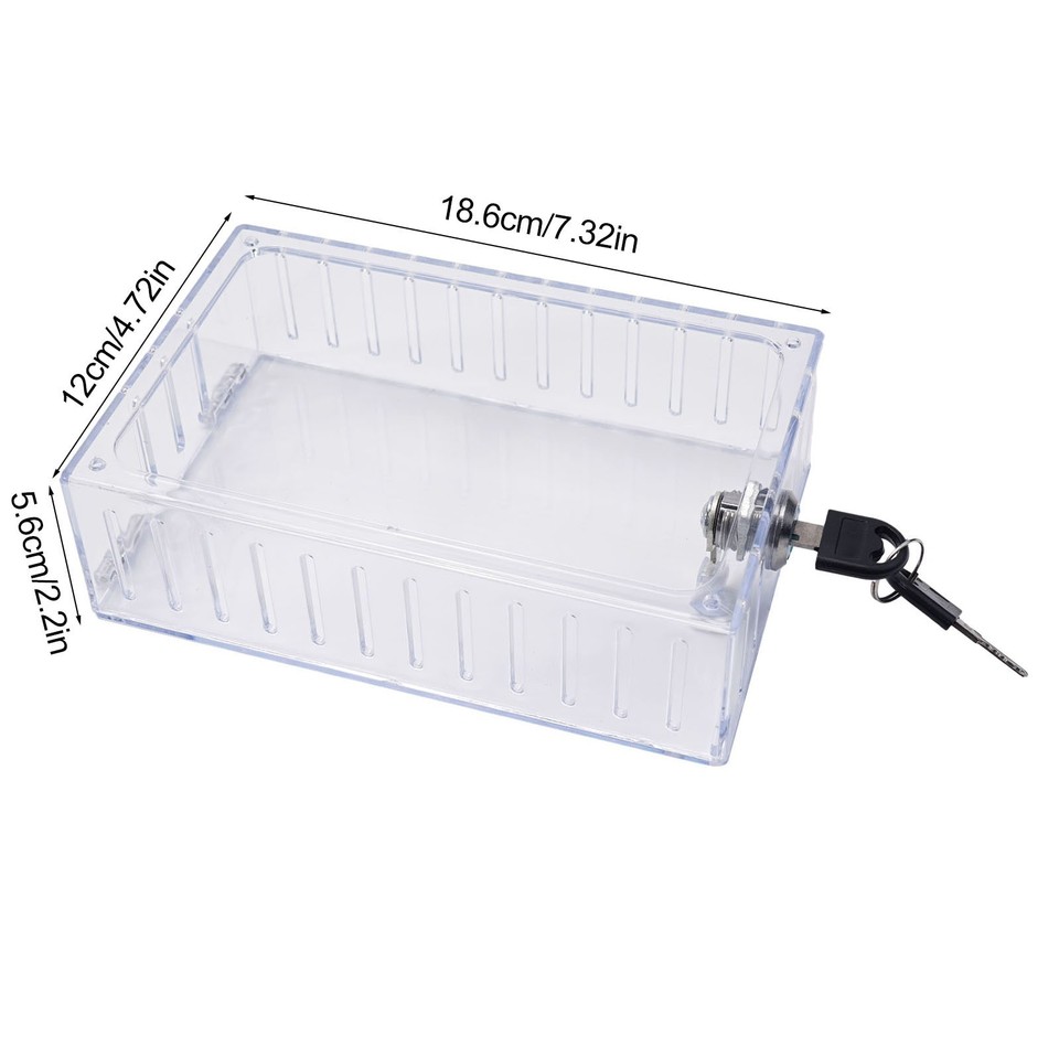Protect your Thermostat with Clear Acrylic Guard Lock Box Easy ...