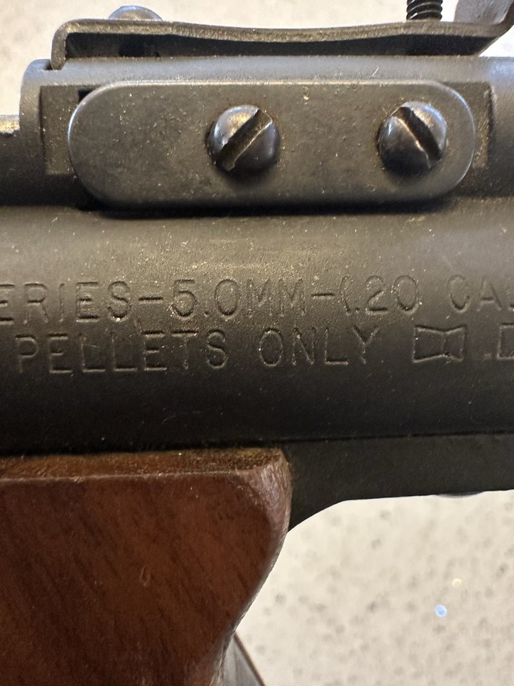 Benjamin Sheridan Pneumatic Pellet Pistol H9-20 Cal/5.0mm Pellets. READ ...