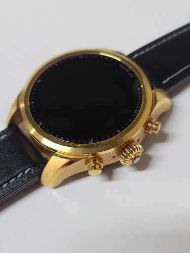 Mont Blanc Summit 2 Plus Smart Watch S2C19, Gold,42mm,Good :BN368 | eBay