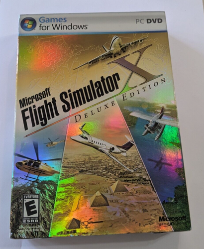 Microsoft Flight Simulator Deluxe Edition PC DVD NEW & Sealed | eBay