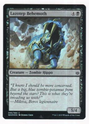 Magic: MTG: War of the Spark: Foil: Lazotep Behemoth | eBay