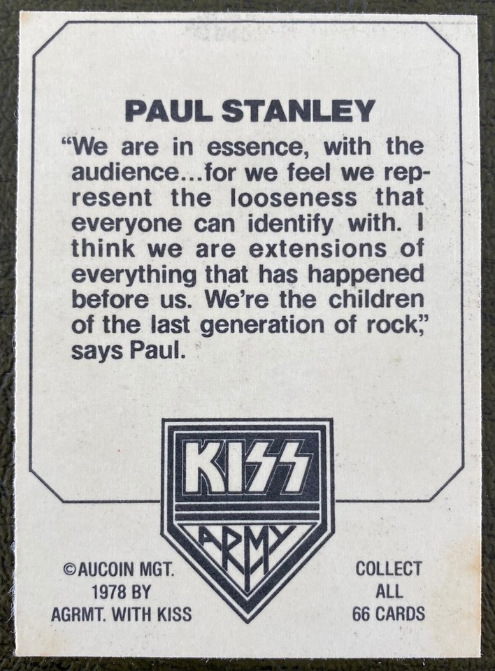 ( U SELECT CARDS ) 1978 Donruss KISS Singles Series 1 & 2 🔽 | eBay