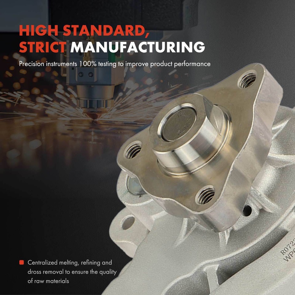 Chevrolet Cruze Sonic Buick Encore I4 1.4L Turbo Engine Water Pump ...