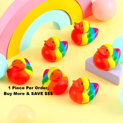 Pride Rainbow Rubber Duckies Ducks Choose - Style Jeep Ducking FAST US ...