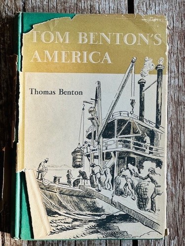 Tom Benton's America US American Painter Muralist Thomas Hart Benton DJ ...