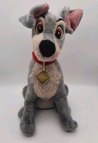 Disney Store Original Tramp Plush Dog 16" Lady & the Tramp Stuffed ...