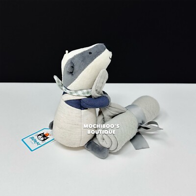 Jellycat RIVERSIDE RAMBLER BADGER SOOTHER Little Soft Plush Toy NWT ...