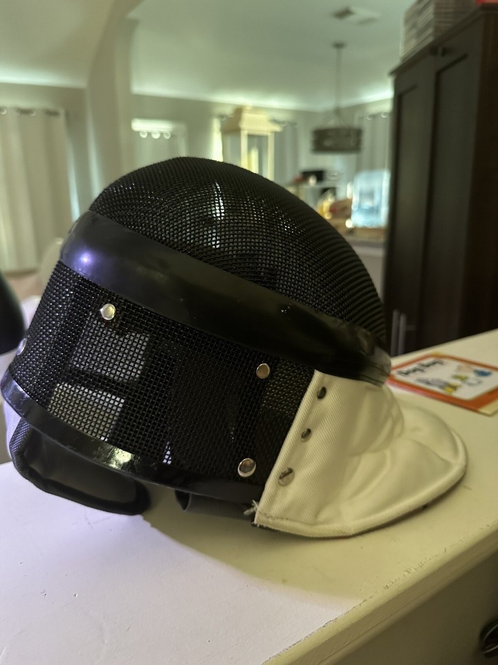 Absolute Fencing Gear Saber Head Helmet Metal Mesh Mask USA CE - Size S ...