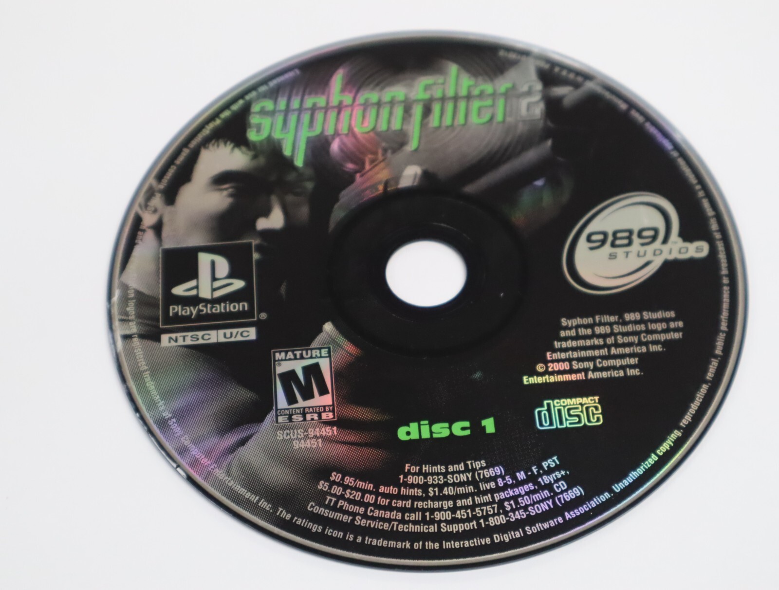 PS ONE Demo Disc (PS1, 2001) Disc Only 711719445128| eBay