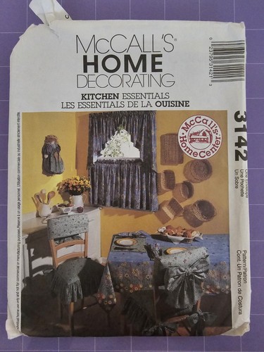 Y2k McCall’s Home Decorating 3142 Kitchen Essentials Pattern Uncut 2001 ...