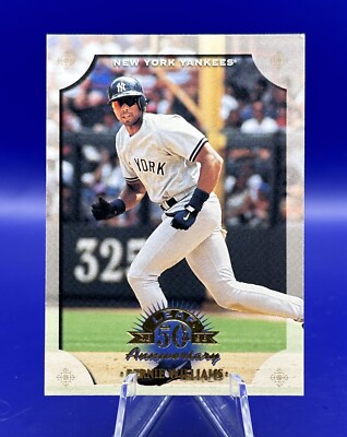 1998 Leaf 50th Anniversary BERNIE WILLIAMS #90 New York Yankees | eBay