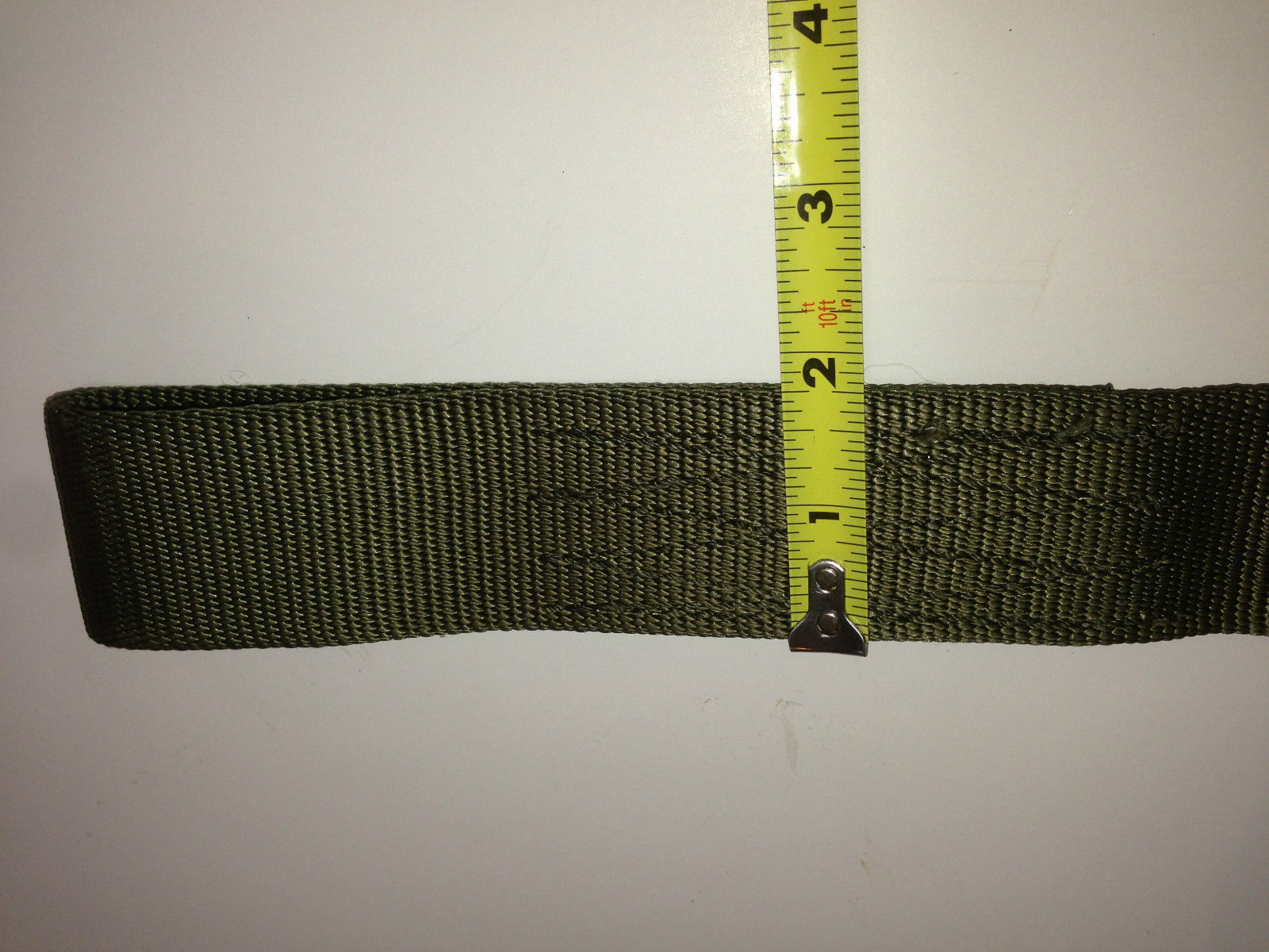 STRAP NYLON 2 X 60 OD GREEN LOOPED EXTRACTION HARNESS RAPPELLING CARGO ...