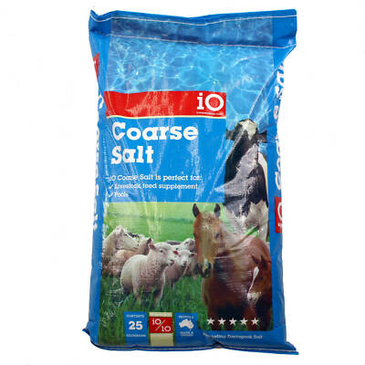 iO Salt 25kg (Suitable For Pools) Independents Own Pool Clarifier ...