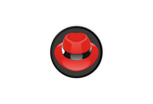 Patch Badge Iron-On Printed Emblem Red Hat | eBay