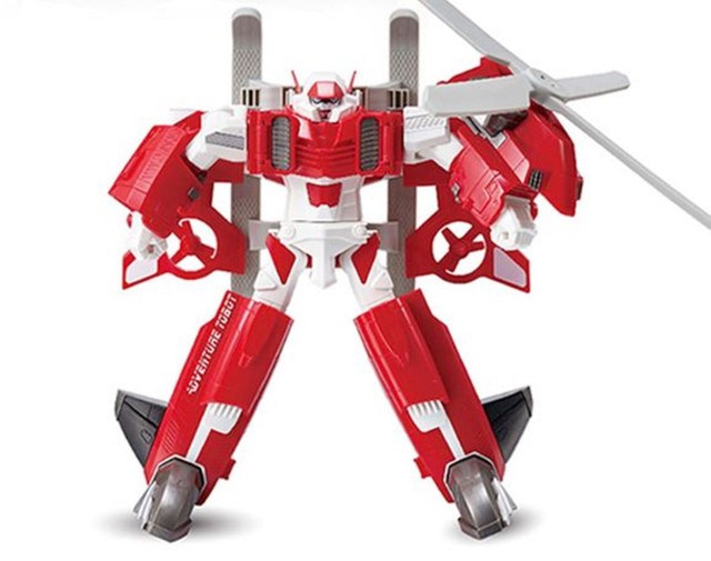 Tobot V Rescue Y Helicopter Transformer Transforming Robot Car Toy ...