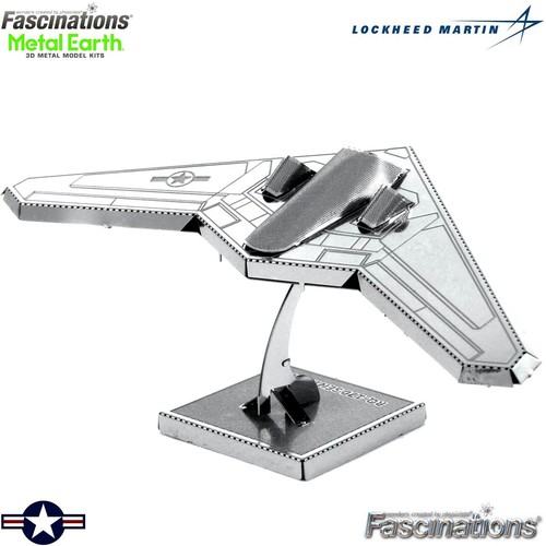 Metal Earth RQ-170 Sentinel Stealth Drone Plane 3D Model Building Kit ...